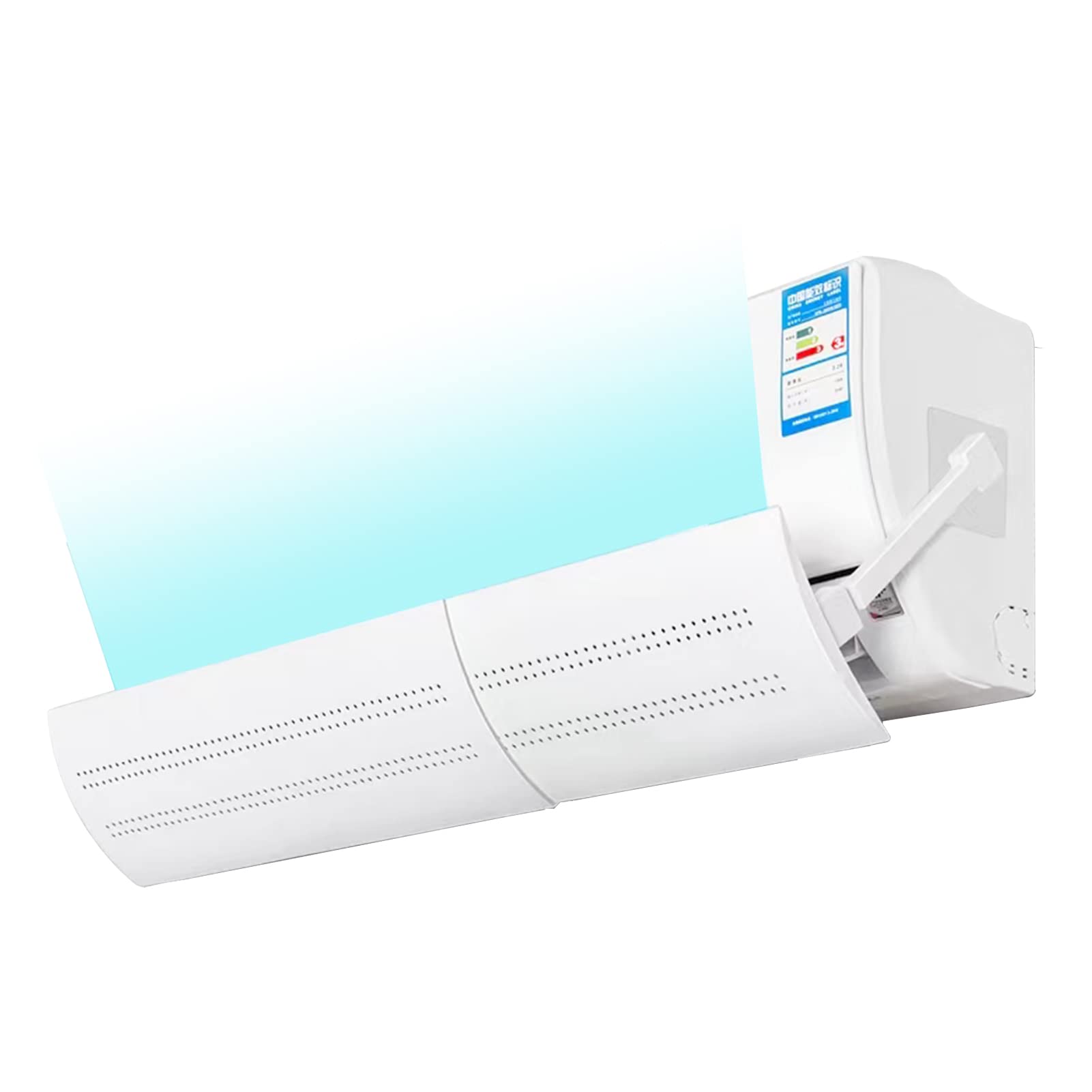 Cutogain Adjustable Air Conditioner Deflector Wind Direction Telescopic Windshield Air Cooled Baffle for Home