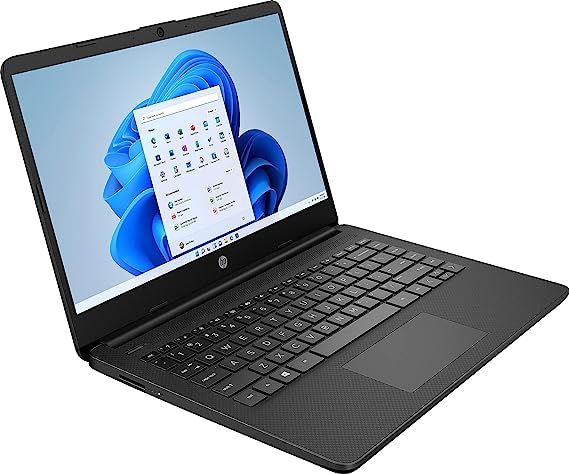 HP 14" Latest Stream Laptop Ultral Light for Students and Business, Intel Celeron Processor, 16GB RAM, 64GB eMMC, 1 Year Office 365, Fast Charge, HDMI, WiFi, USB-A&C, Win 11 GM Accessory, Jet Black