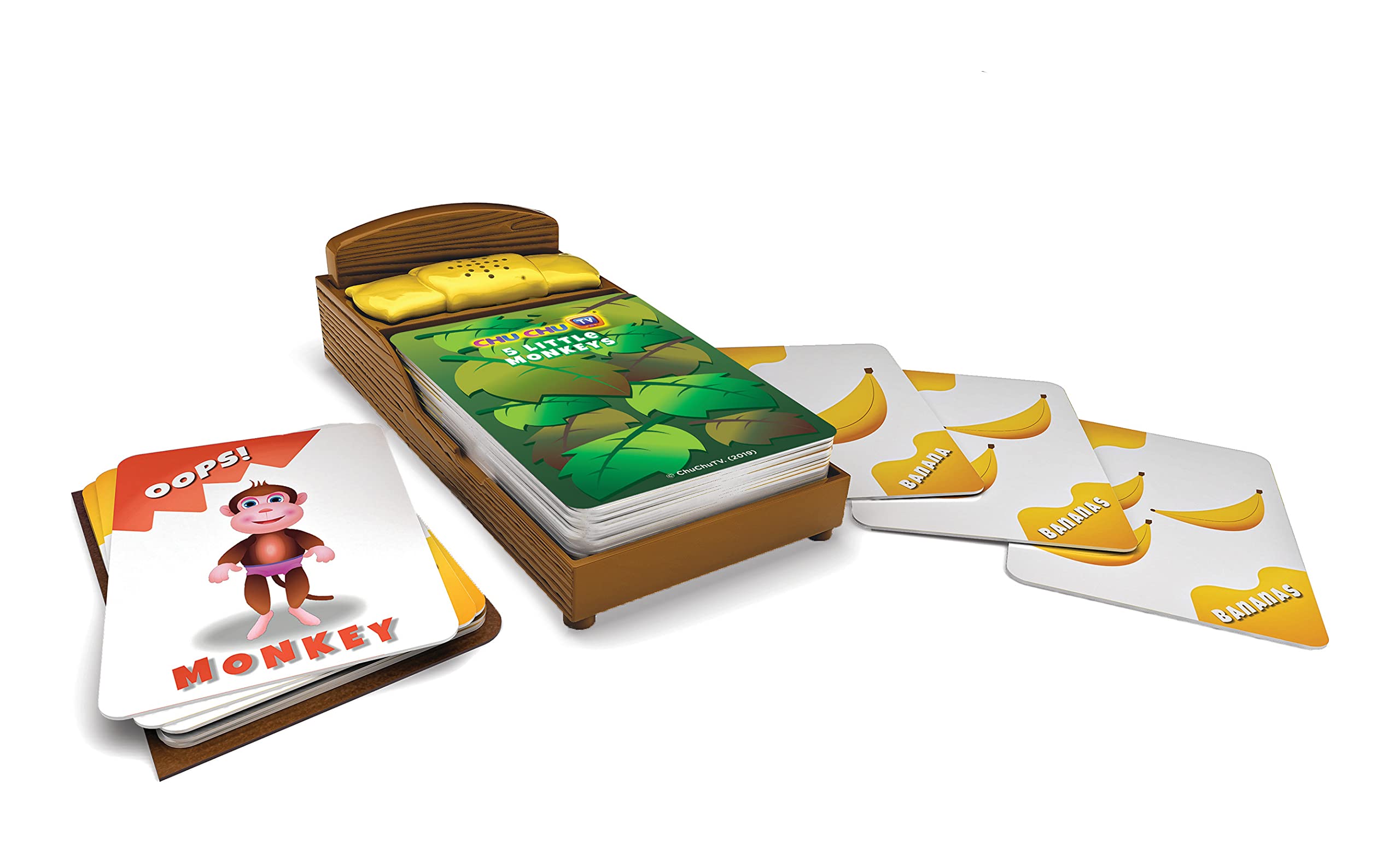 Spin Master Cardinal Games Five Little Monkeys Game, Multicolor