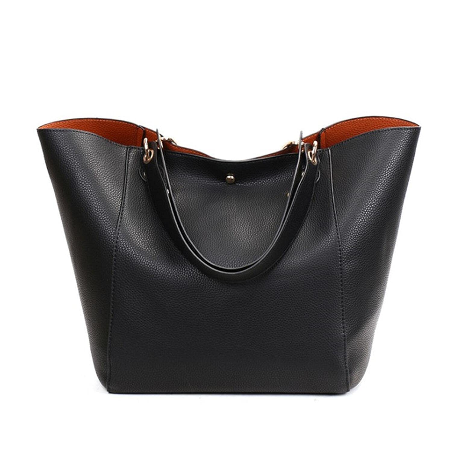 Womens Leather Handbags Tote Bag Shoulder Bag Top Handle Satchel Designer Ladies Purse (1#)