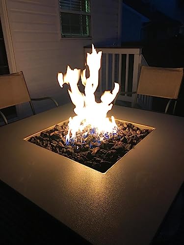 HPC Fire Penta Fire Pit Burner (PENTA18-LP), 18-Inch, Stainless Steel, Propane Gas