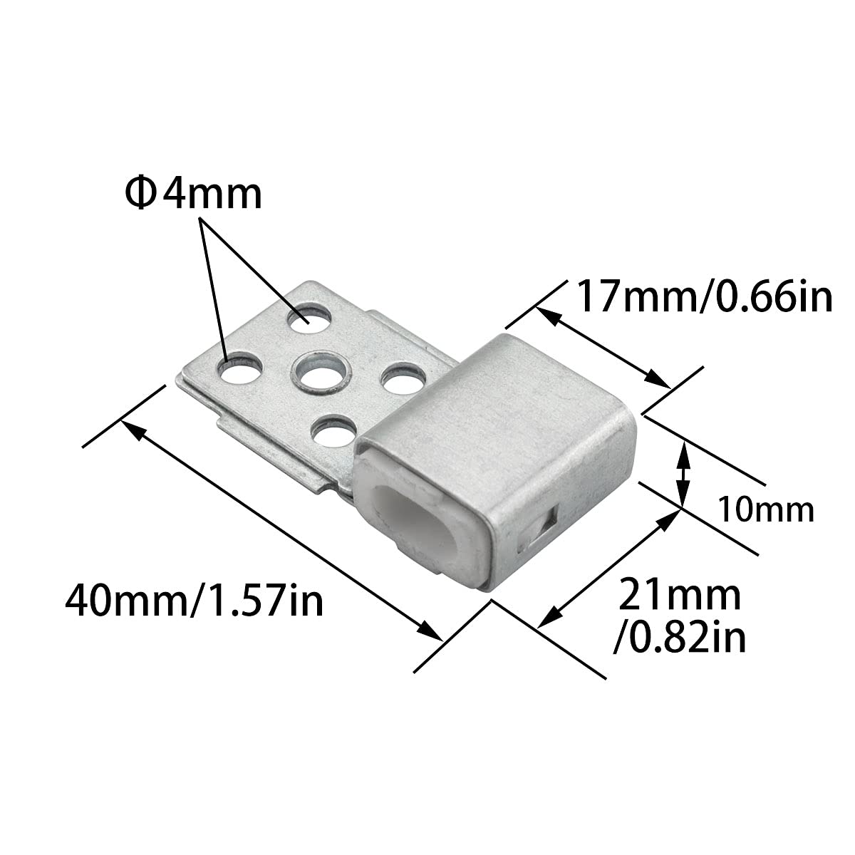 DGHAOP 12pcs Sofa Couch Spring Buckle 4 Holes Snake Spring Buckle for Sofa/Chair/Couch/Bed Spring Clips Repair Parts