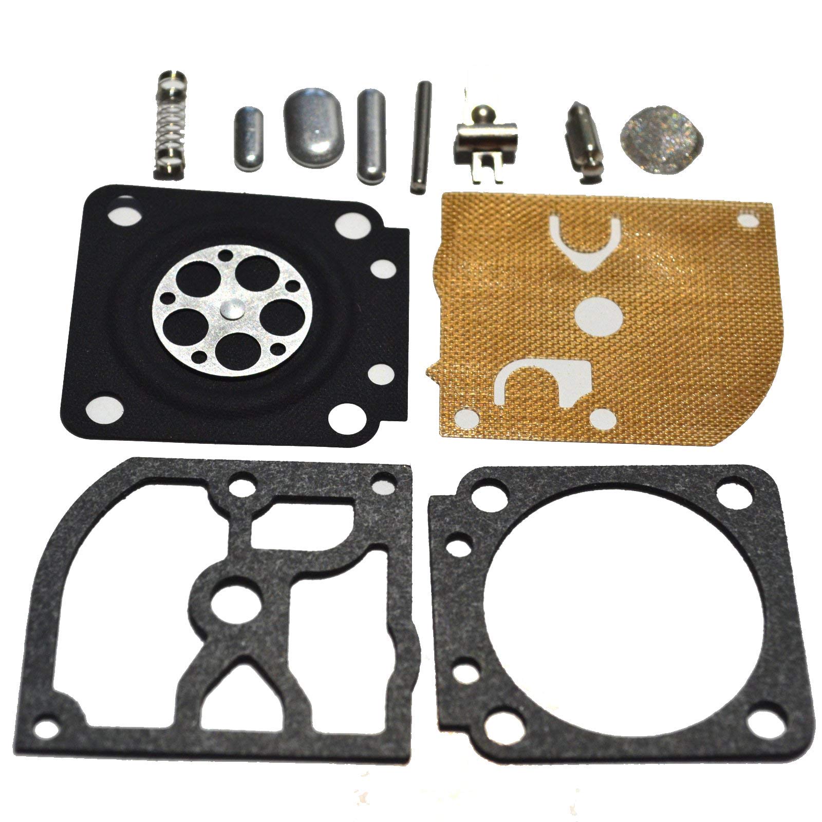 Carburetor Rebuild Kit Carb Repair Set Gasket Diaphragm for ZAMA Carburetor RB-77/ C1Q-S43, A-B/ S57,A-B/ S137,A/ S152 Fit Stihl 430 017 018 MS170 MS180