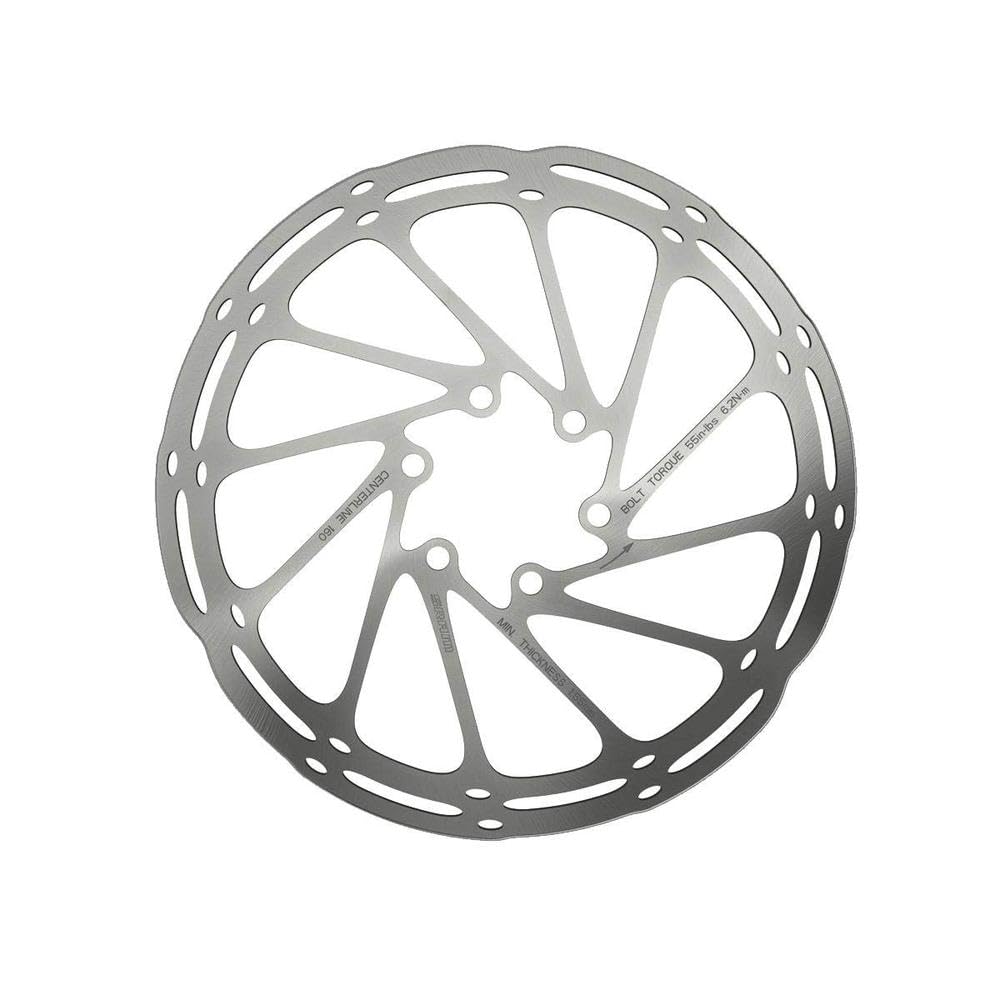 SRAM CenterLine Disc Brake Rotor - 200mm, Center Lock, Silver