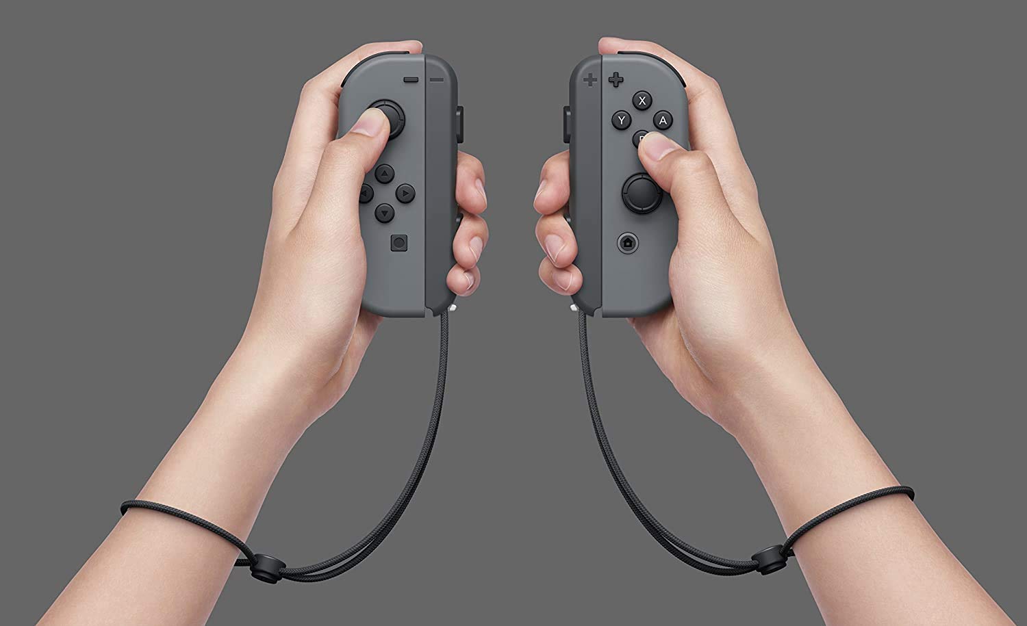 Nintendo Newest Switch with Gray Joy-Con - 6.2" Touchscreen LCD Display, 802.11AC WiFi, Bluetooth 4.1 - AllyFlex 128GB MemoryCard