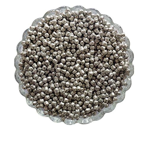 XBKPLO Magnesium Ball Particle Magnesium Granules >99.95% Pure Small Beads Water Treatment Magnesium Metal Bead 99.99% Pure Mg Metal Granules Small Beads for Alloy Material Manufacture