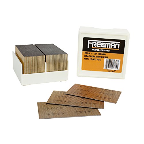 Freeman P23-112 23 Gauge 1-1/2" Headless Micro Pins