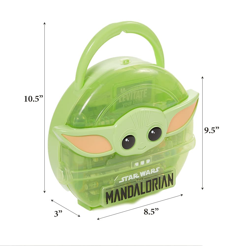 Star Wars Mandalorian Baby Yoda Coloring & Sticker Activity Set for Kids with Travel Carrying Case