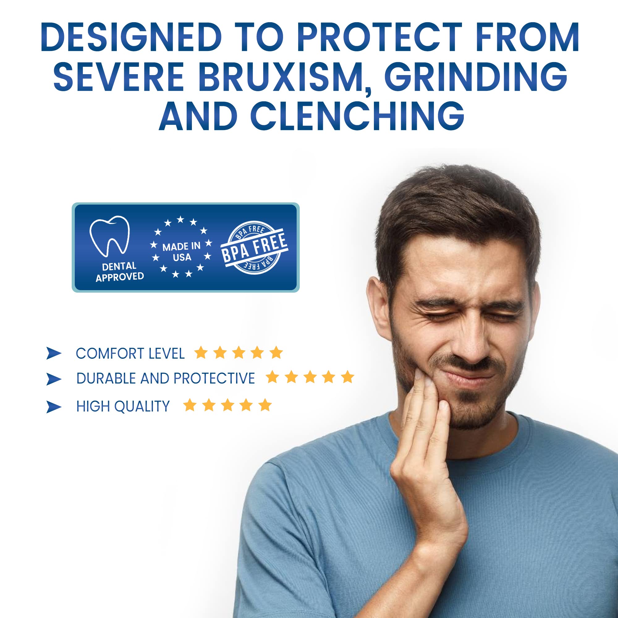 Dental Defense Premium Hard Surface Nightguard