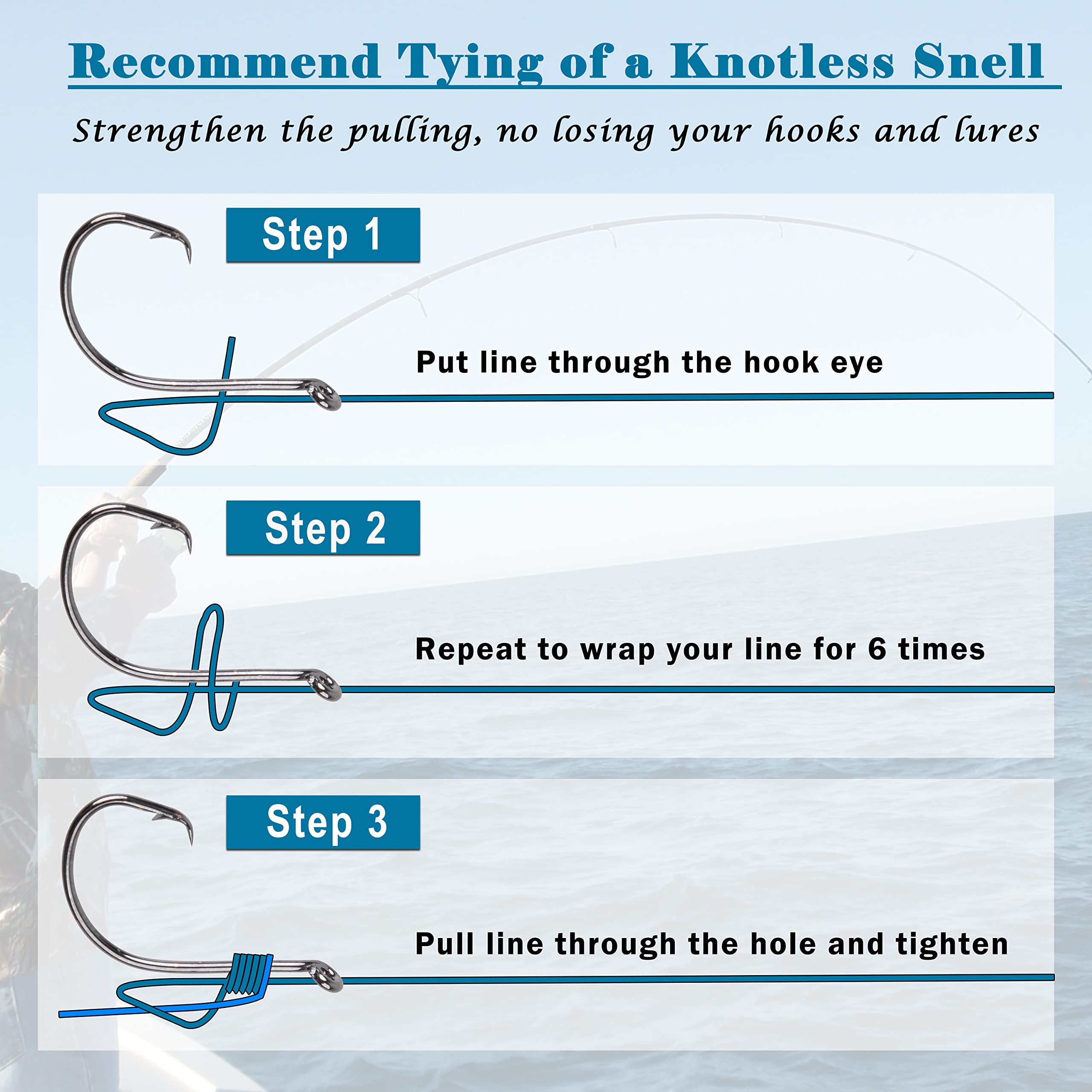 Circle Hooks Catfish Saltwater Fishing Hooks Assortment 2X Strong High Carbon Steel Offset Hooks Octopus Hooks Fishing Clips Kit for Catfishing Freshwater Saltwater (155pcs Kit)