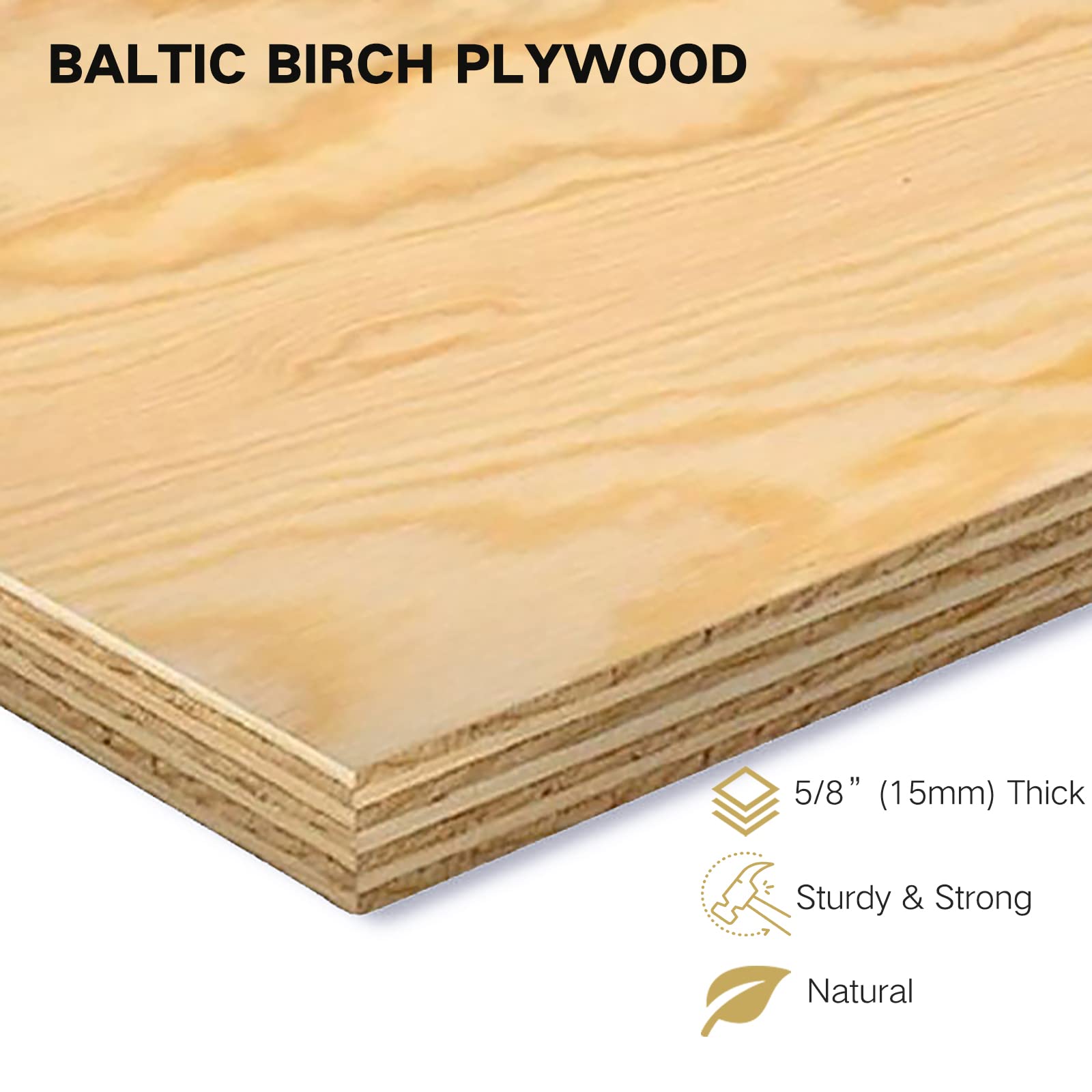 Sound Town 6U Studio Equipment Rack with Baltic Birch Plywood (SDRK-6)