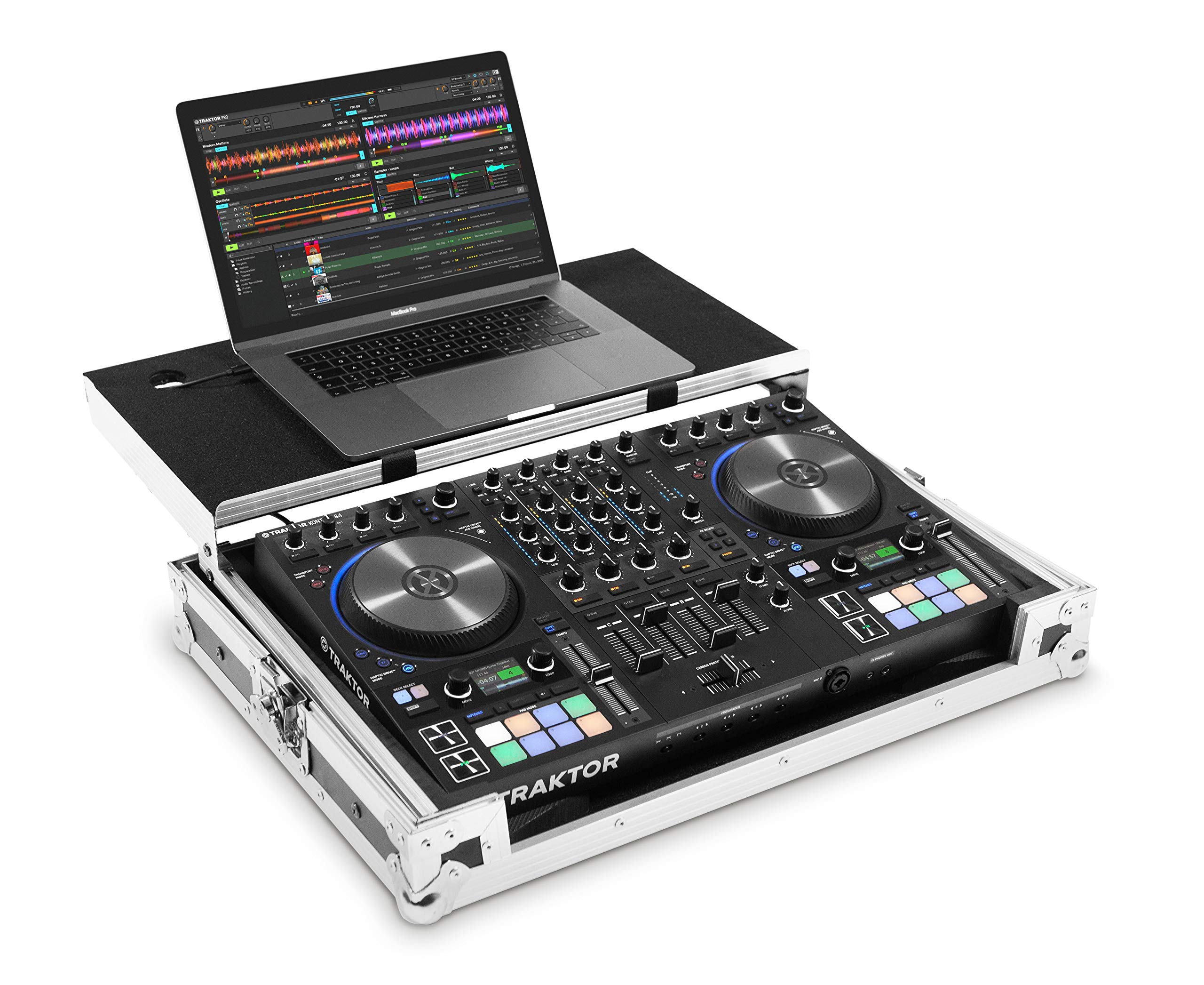 Native Instruments Traktor Kontrol S4/S5 Mk3 Flight Case,White