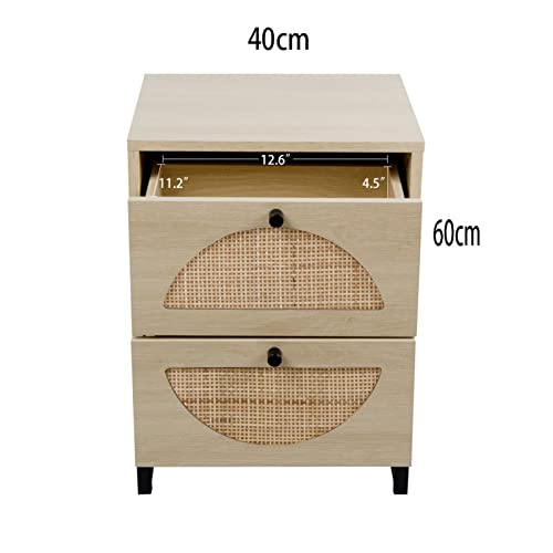 HIGOH Bedside Table Drawer Side Table,Display Rack for Bedroom and Living Room,Nightstand Side Table Bedroom Storage Drawer Bedside End Table