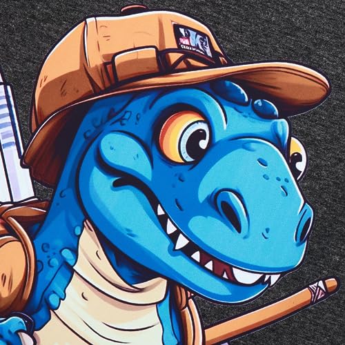 Kindergarten Shirts for Boys First Day of Kindergarten Shirt T-Shirt Top First Day of School Gifts for Kids (as1, Numeric, Numeric_5, Regular, Little Boys, Dino Backpack C)