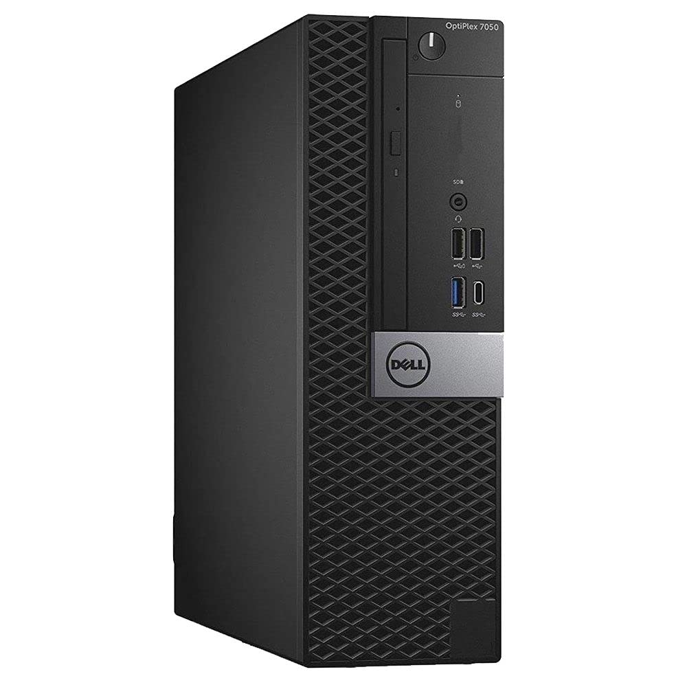Dell Optiplex 7050 SFF Desktop PC Intel i7-6700 4-Cores 3.40GHz 32GB DDR4 Ram New 512GB M.2 NVMe SSD WiFi Bluetooth HDMI DP Windows 10 Pro DVD-RW Wireless Keyboard & Mouse (Renewed)