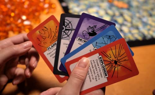 Runaway Parade Games Fire Tower Board Game- Fight fire with fire in This Award-Winning, Fast paced and Competitive Game