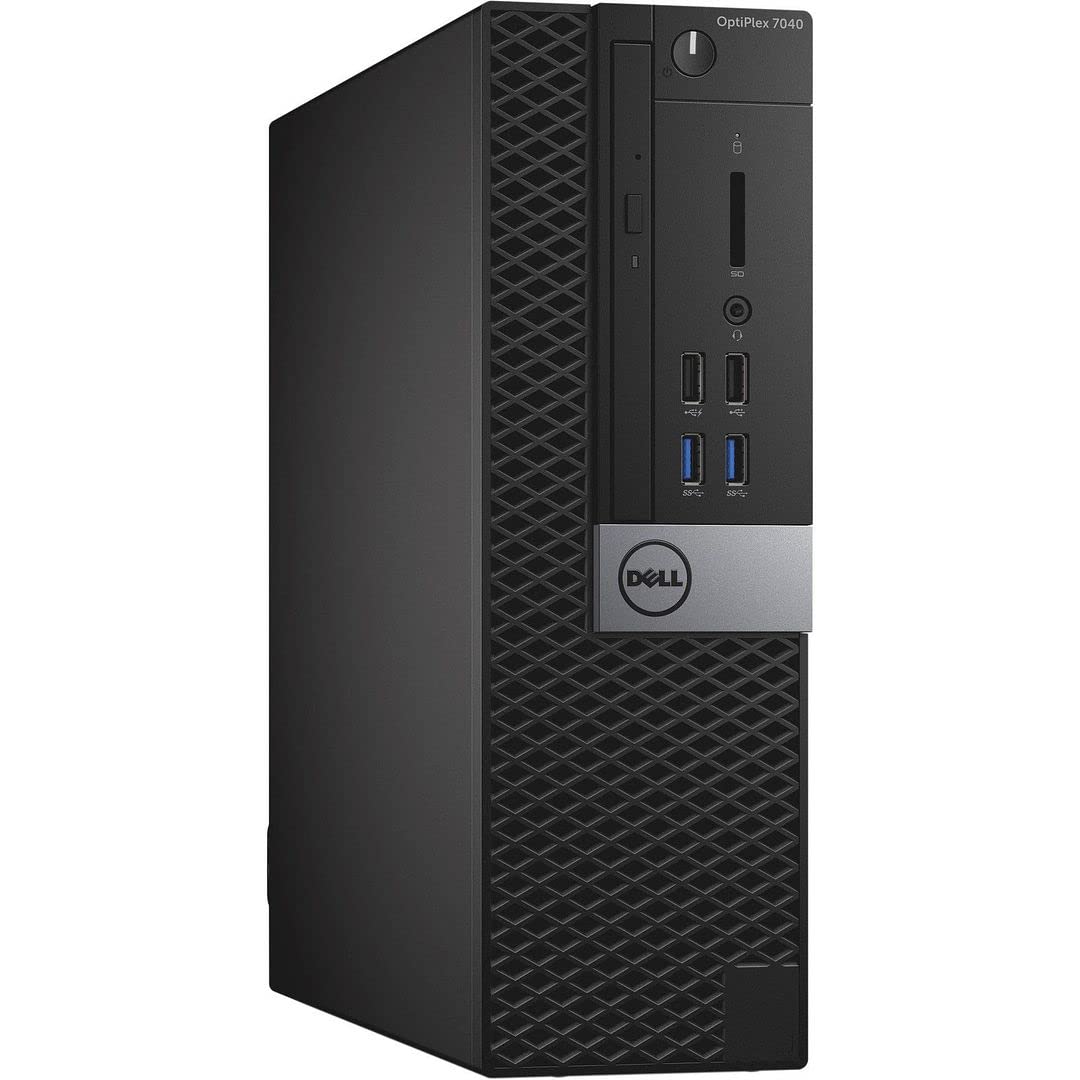 Dell OptiPlex 7040 SFF Desktop PC,Intel Quad Core i5-6500 3.2GHz,Nvidia GT 1030,32GB DDR4 Ram New 1TB NVMe M.2 SSD+2TB HDD,Built-in WIFI & Bluetooth HDMI Windows10 Pro Wireless Keyboard&Mouse(Renewed)