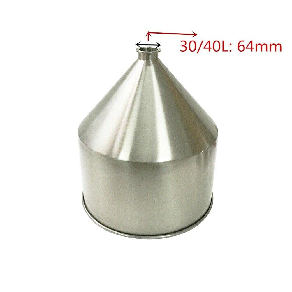 YOU LIAN Hopper for Paste Filling Machine 304 Stainless Steel Hopper for Liquid&Paste (30L)