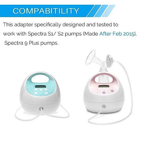 PumpMom 12 Volt Breast Pump Car Adapter for Spectra S1, S2, Spectra 9 Plus Pumps β Replacement Vehicle Lighter Power Adapter for Spectra