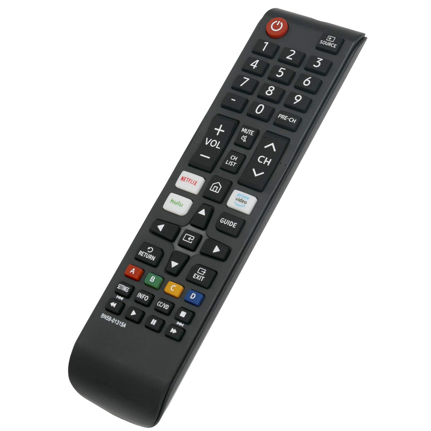 New BN59-01315A Remote Control Work with Samsung 2019 UHD Smart TV UN58RU7200 UN65RU7100 UN65RU710D UN65RU7200 UN65RU7300 UN65RU730D UN75RU7100 UN75RU710D UN75RU7200 UN43RU7100FXZA UN43RU710DFXZA
