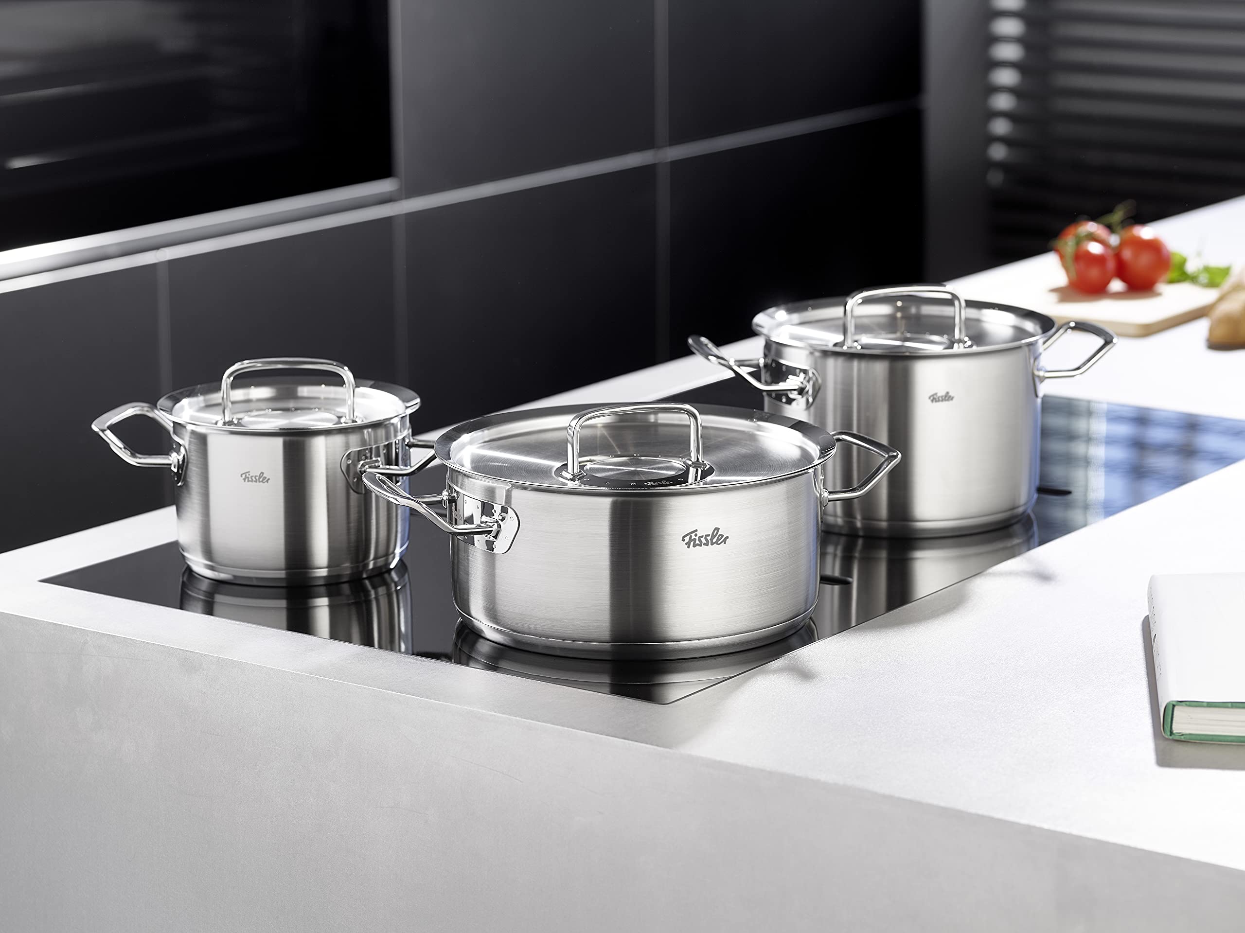Fissler Original-Profi Collection/Stainless Steel Milk Pot, Butter-Warmer (2.1Qt.,6.2") Cooking Pot – Induction