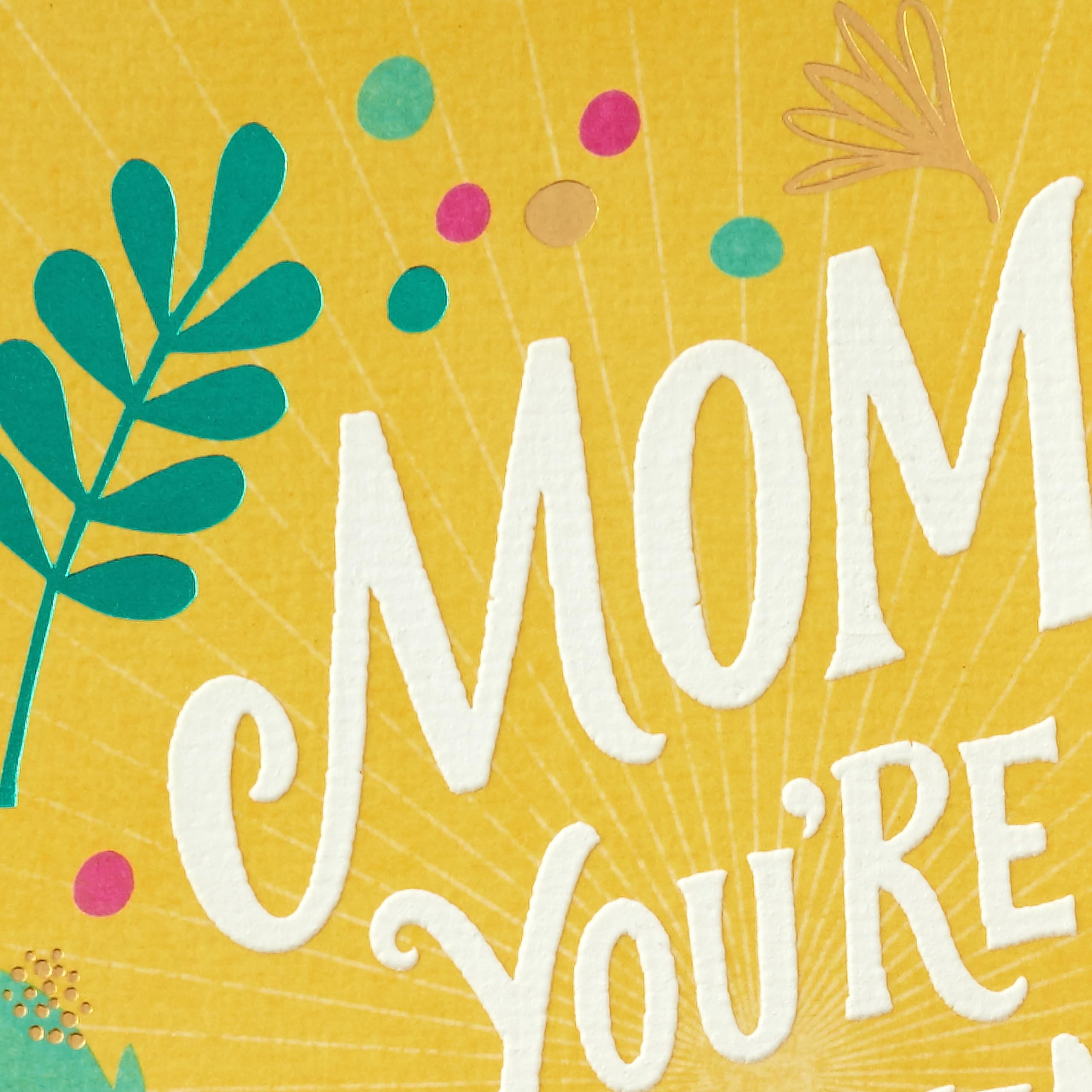 Hallmark Birthday Card or Thank You Card for Mom (Sunshine)