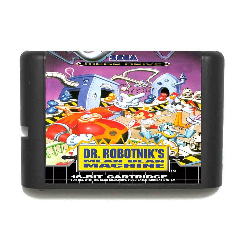 Spire Dr. Robotnik's Mean Bean Machine 16 bit MD Game Card For Sega Mega Drive For Genesis