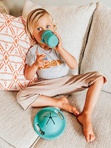 Pura my-my Silicone Sippy Cup 5oz/150ml - Training Cup, Reusable, Platinum Food Grade Medical Grade, Spill Proof Cups for Kids, Toddlers, Babies & Infants (Mint)