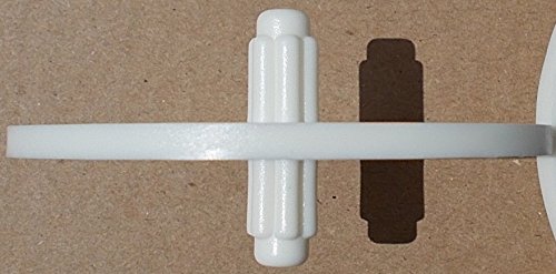 Garbage Disposal and Sink Strainer Guard - White Plastic - Manufactured in USA