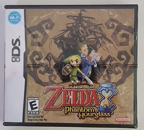 The Legend of Zelda: Phantom Hourglass Version Games Card Cartridge Compatible with NDS/2DS/3DS/DSI/2DSXL/3DSXL (Reproduction Version)