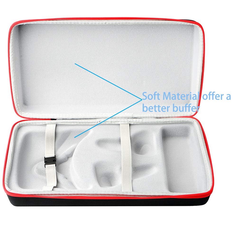 Brappo VR Carrying Case Compatible with Oculus Quest, Protect Oculus Quest VR Gaming Headset and Controllers Accessories