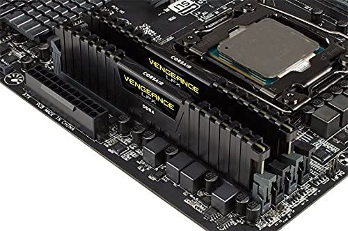 Corsair VENGEANCE LPX 32GB (2 x 16GB) DDR4 DRAM 3600MHz C18 AMD Ryzen Memory Kit - Black