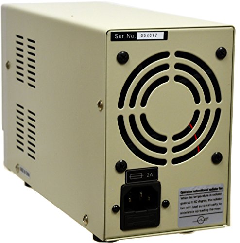 Tekpower HY-1803D Heavy-Duty Digital Variable DC Power Supply, 0-18 Volts @ 0-3 Amps