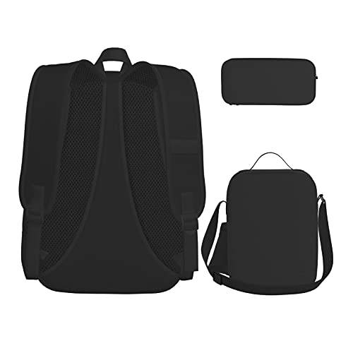 Jrktuwdg De-stiny 2 Backpack Large Capacity Backpack Three-Piece Set