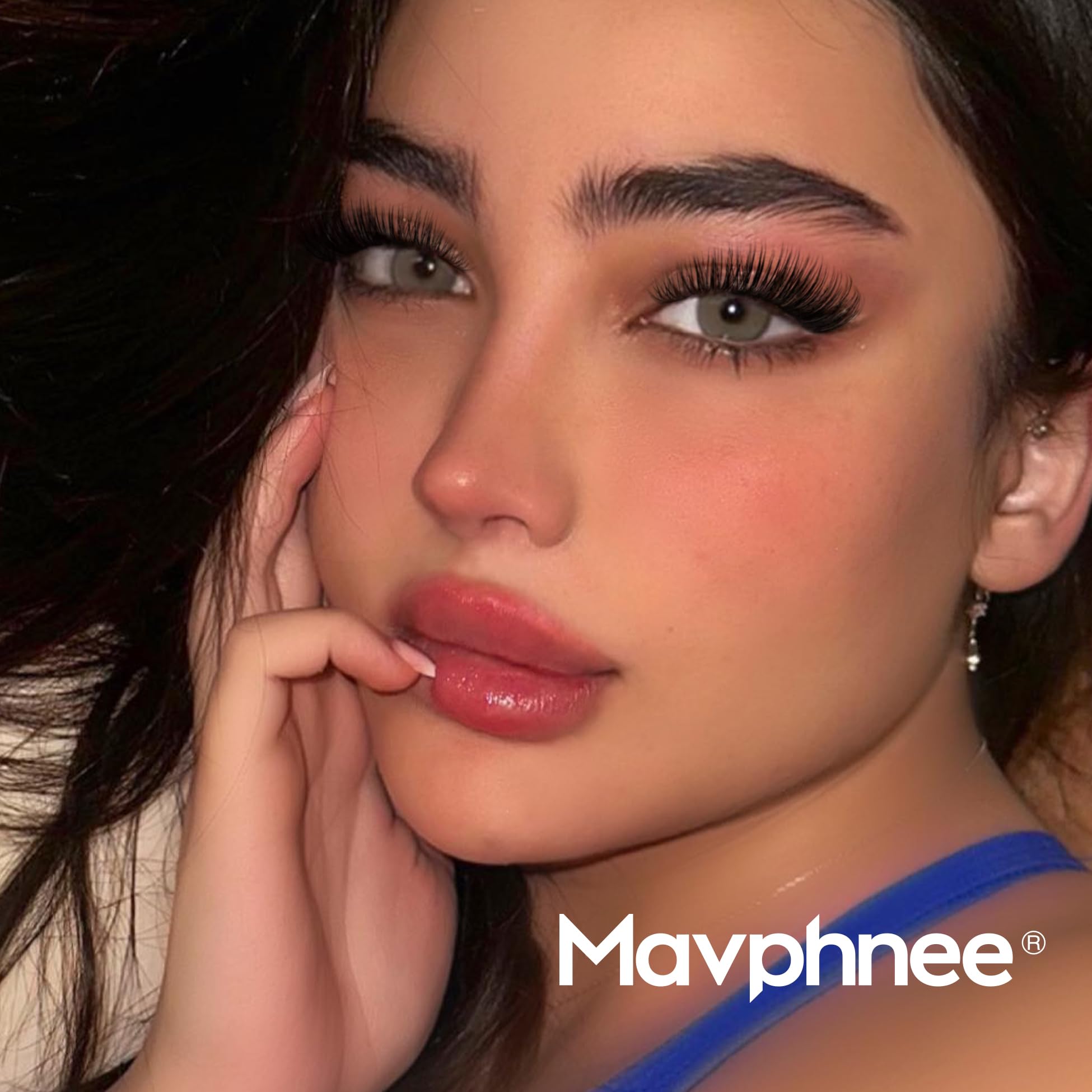 Cluster Lashes Natural Look Wispy Lashes Extensions 84 Pcs DIY at Home C D Curl 10-16MM Eyelash Individual Clusters by Mavphnee
