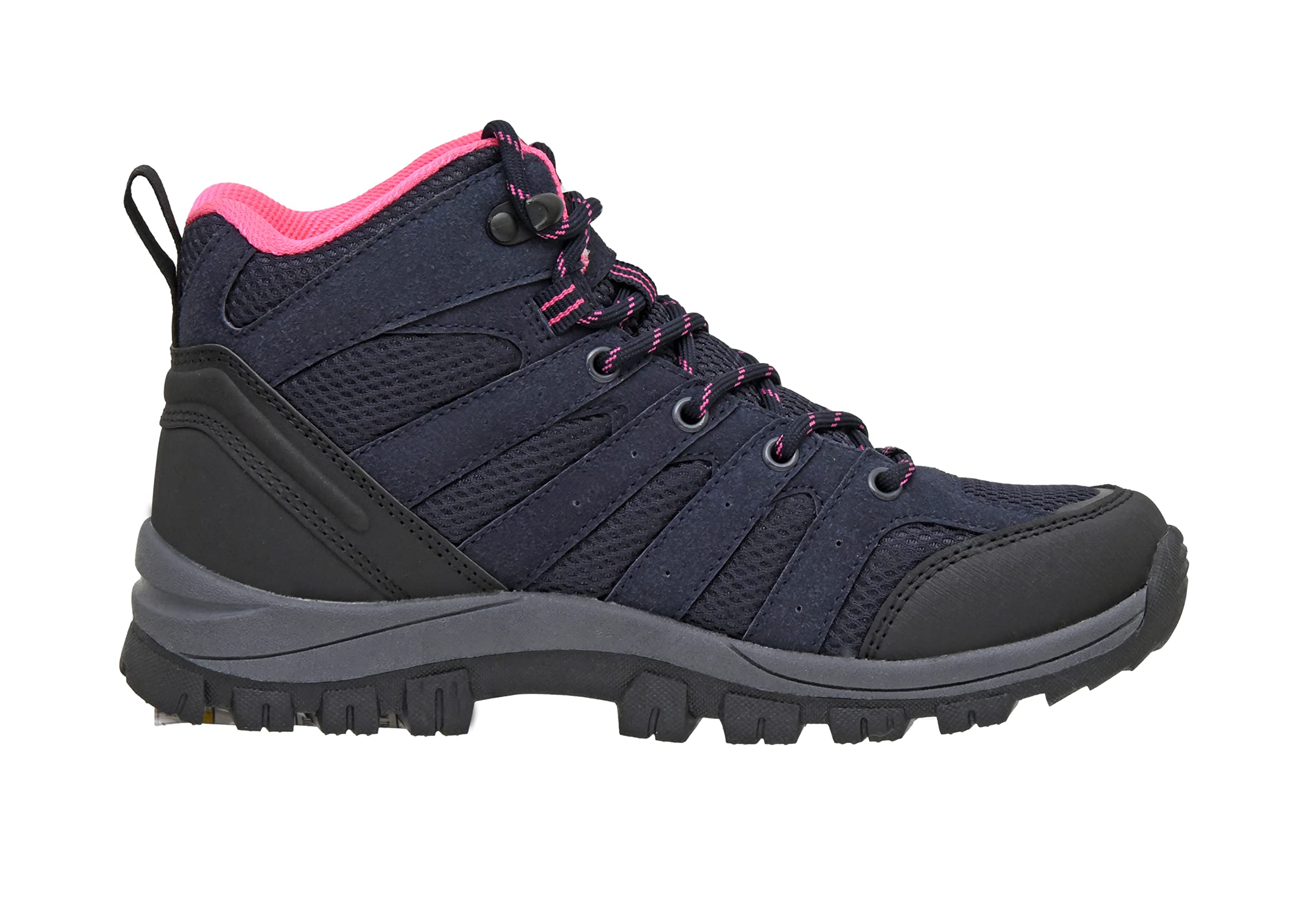 CUSHIONAIRE Women's Bixton Hiking Boot, Navy M 9
