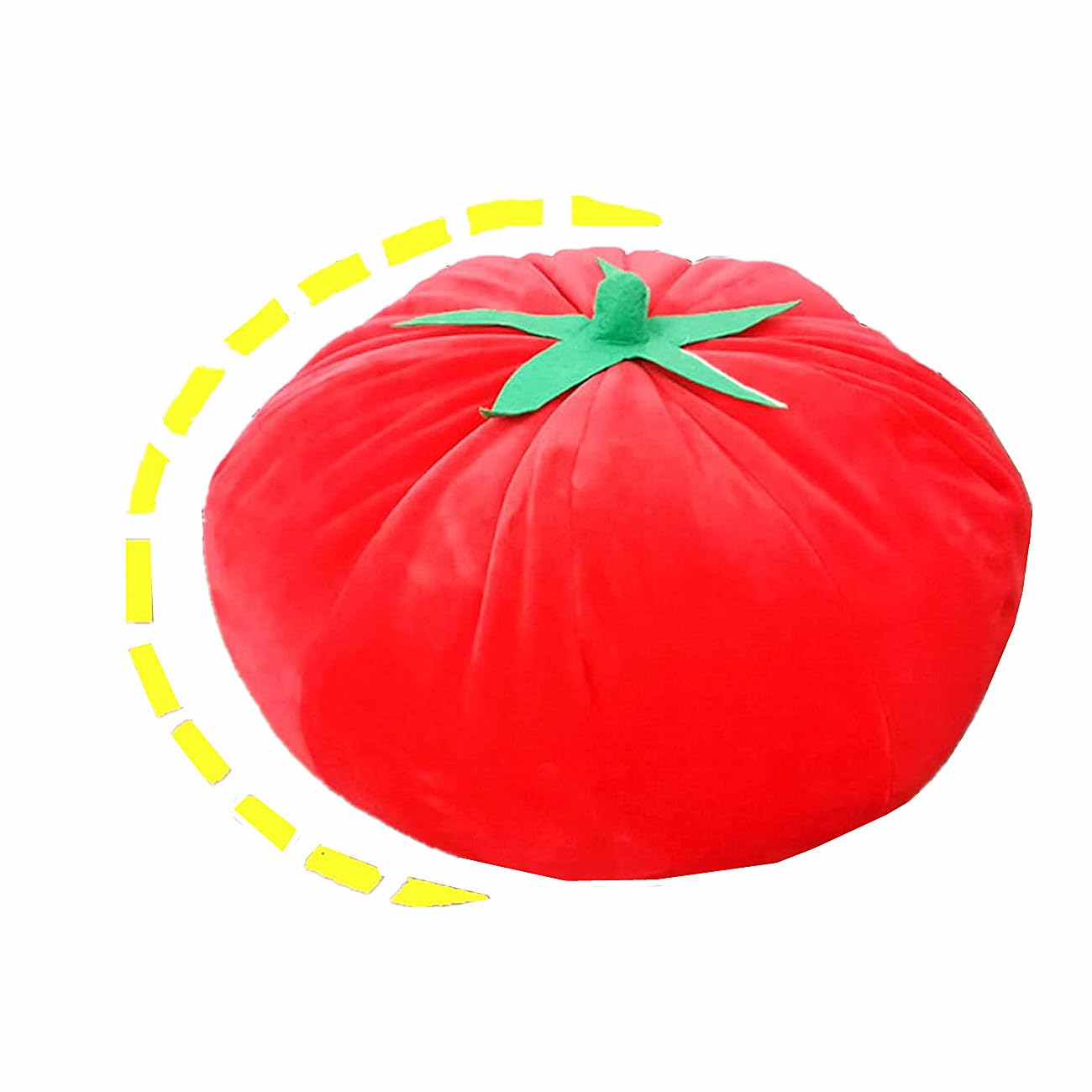 REXCHI Simulation Delicious Tomato Pillow Soft Cute Plush Cushion Office Home Decoration Birthday Gift