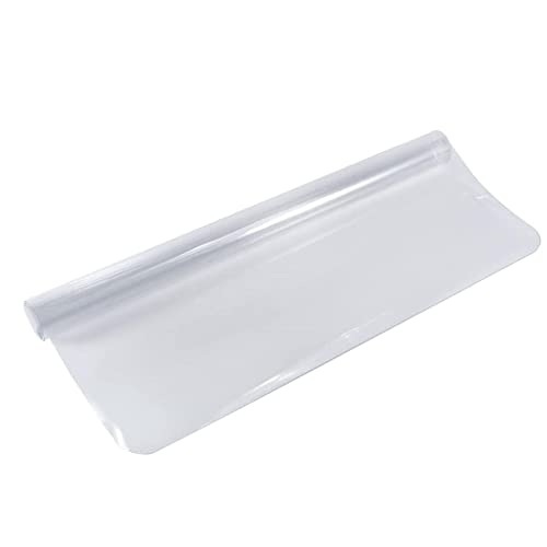 Clear PVC Desk Chair Mat 2.0mm PVC Floor Protection Pad Door Mat,Household Waterproof Non-slip Mat,for Hard Floors Table Cloth Protector, 40/50/60/70/80/90/100/110/120cm wide,100-500cm for Office & Ho