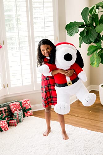 DanDee Peanuts | 37" Jumbo Holiday Snoopy | Officially Licensed Collectible Plush, White