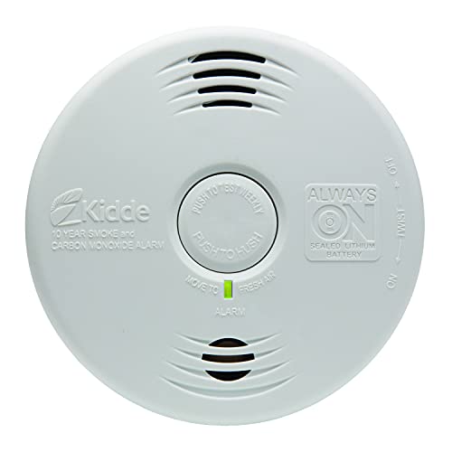 Kidde Smoke & Carbon Monoxide Detector, 10-Year Battery, Voice Alerts