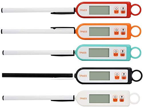 Digital Kitchen Thermometer for Cooking Food in The Oven Meat Electronic Probe ( Color : Black )