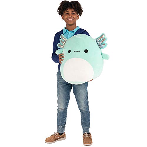 Squishmallows Official Kellytoy Plush 16'' Anastasia The Axolotl- Ultrasoft Stuffed Animal Plush Toy