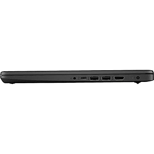 HP 2022 Premium 14-inch HD Thin and Light Laptop, Intel Dual-Core Processor, 8GB RAM, 64GB Storage, Long Battery Life, Webcam, Bluetooth, HDMI, Wi-Fi, Black, Windows 11 + 1 Year Microsoft 365