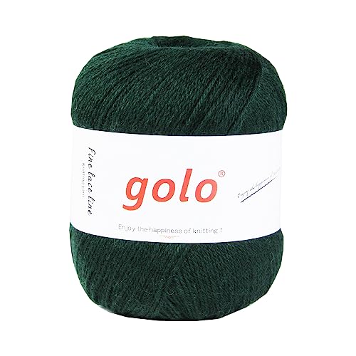 golo Merino Wool for Knitting 3-Ply Warm Soft Lightweight Cashmere Yarn for Crocheting