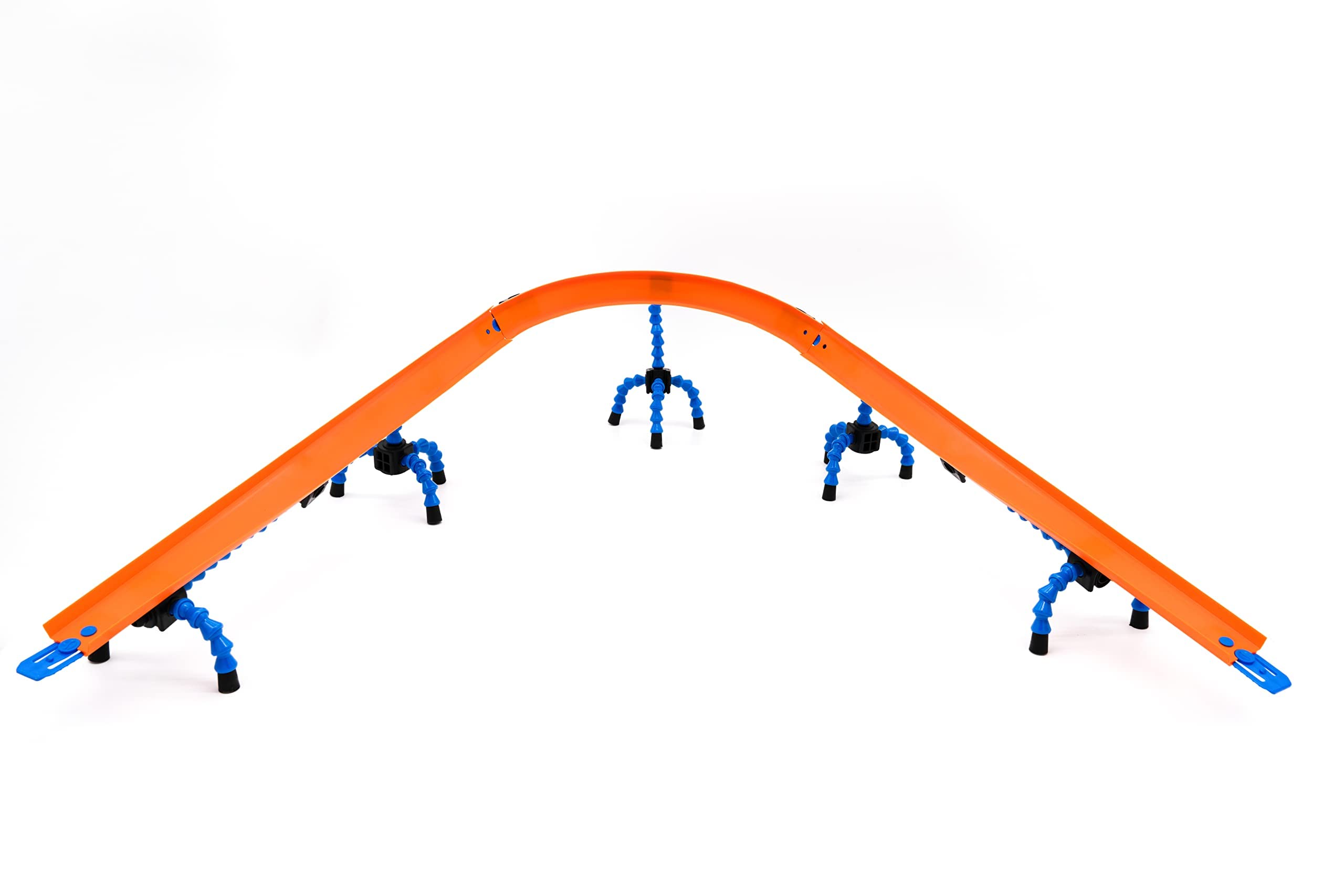 Trackipede Big Bag Building Set - Compatible with Hot Wheels Track and Playsets, Creative Track Building Attachment