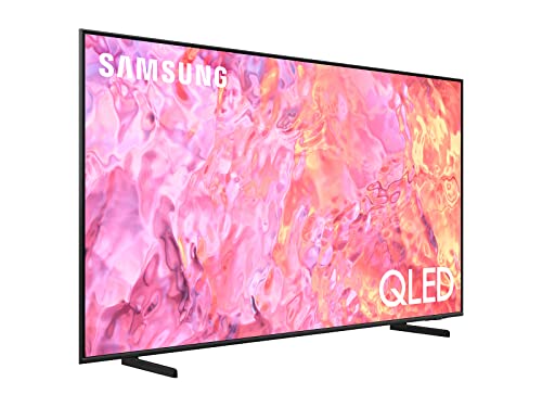 SAMSUNG QN50Q60CAFXZA 50" QLED 4K Quantum HDR Dual LED Smart TV with an Austere 3S-4KHD2-2.5M III Series 4K HDMI 2.5m Cable (2023)