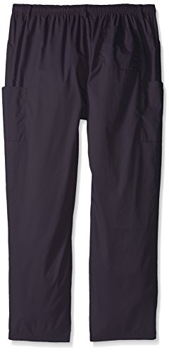 WonderWink Men's Wonderwork Cargo Pant, Pewter, Large