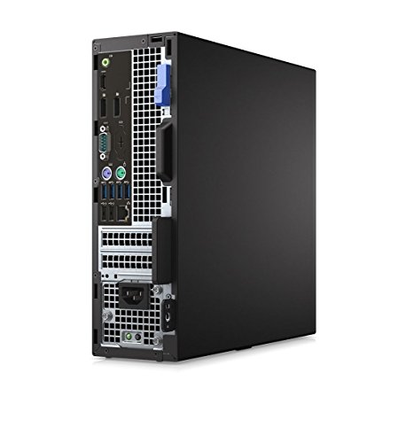Dell WT0TF OptiPlex 5040 SFF Small Desktop (Intel Core i5-6500, 8GB 1600MHz DDR3L RAM, 256GB SSD, Windows 10 Pro, Black)