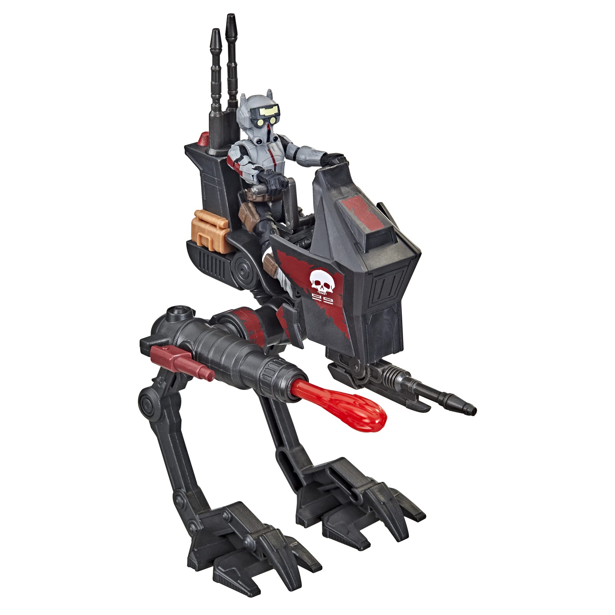 STAR WARS Mission Fleet Expedition Class Tech (Bad Batch) at-RT Ambush 2.5-Inch-Scale Figure and Vehicle Set, Toys for Kids Ages 4 and Up,F1339