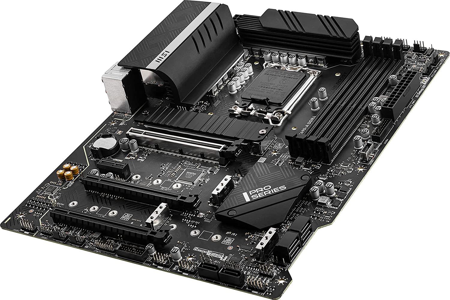 MSI PRO Z690-A DDR4 ProSeries Computer Gaming Motherboard (ATX, 12th Gen Intel Core, LGA 1700 Socket, DDR4, PCIe 4, CFX, M.2 Shield Frozr, HDMI, DisplayPort) Intel PC Motherboards (Renewed)